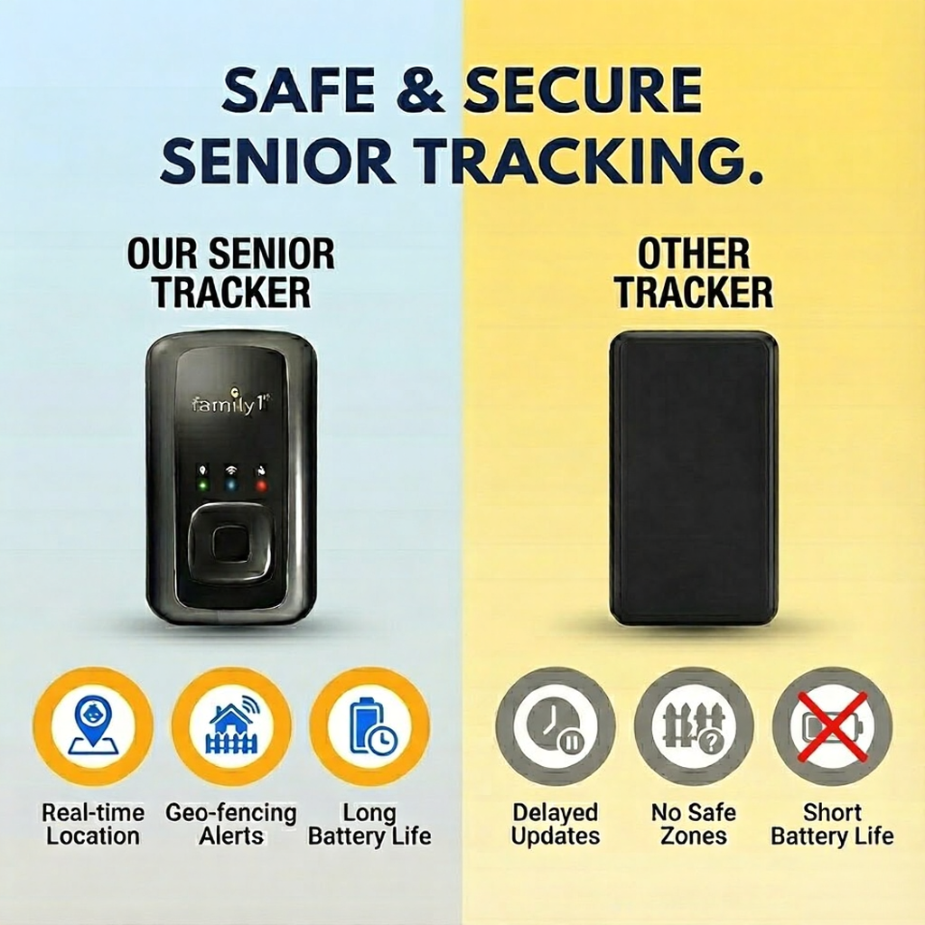 Elderly GPS Tracker | Long Battery | Real-Time Alerts – GPSTracker24/7